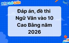 Đáp án, đề thi Ngữ Văn vào 10 Cao Bằng 2026-2027 | Hoclagioi.vn